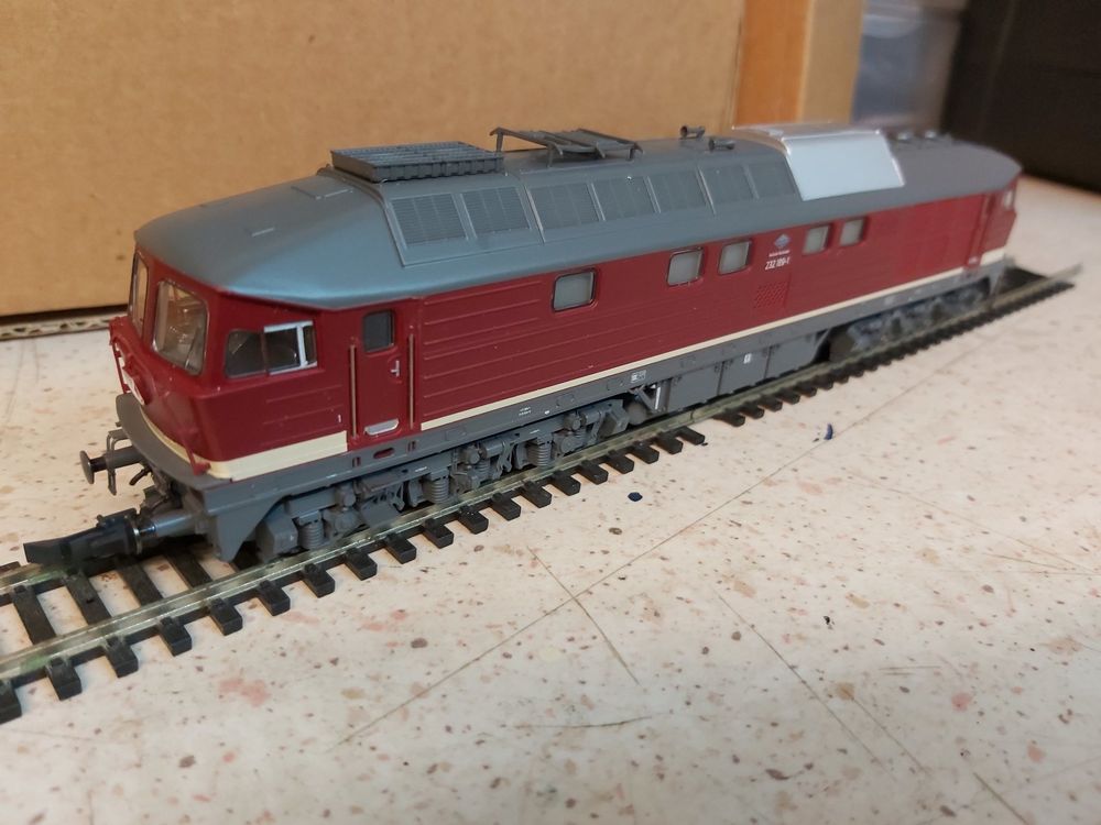 Diesellok BR232, DR, Roco #43704, DCC-fertig (Gebraucht) in Versoix für ...