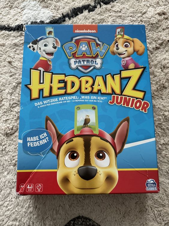 Paw Patrol Hedbanz Spiel: 2-5 jahre alt | Kaufen auf Ricardo