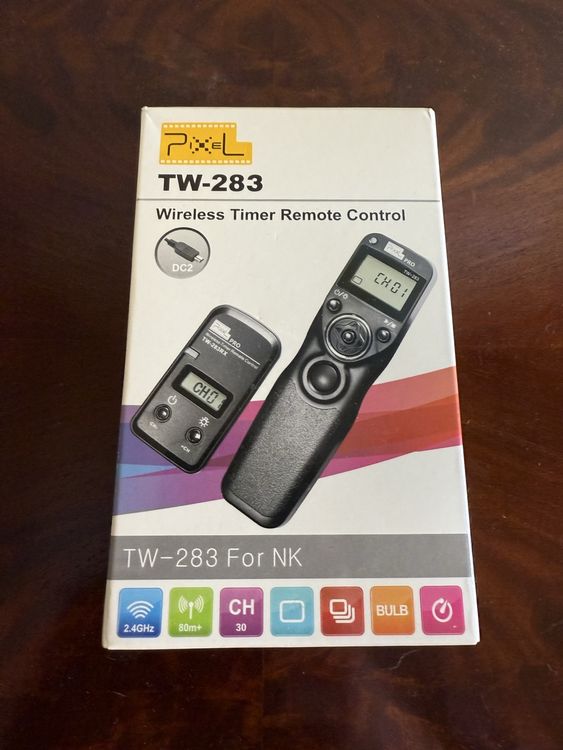 Pixel TW-283 Funk Timer-Fernauslöser DC2 (Neu (gemäss Beschreibung)) in Zürich für CHF 15 – mit ...