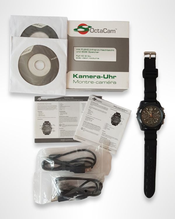 OCTACAM Kamera Uhr (Gebraucht) in Suhr für CHF 19 – mit Lieferung auf Ricardo kaufen