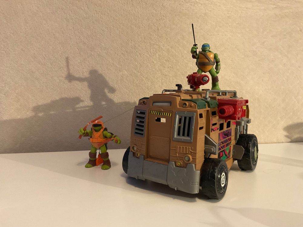 Teenage Mutant Ninja Turtles Shellraiser + 3 Ninja Turtles (Gebraucht ...