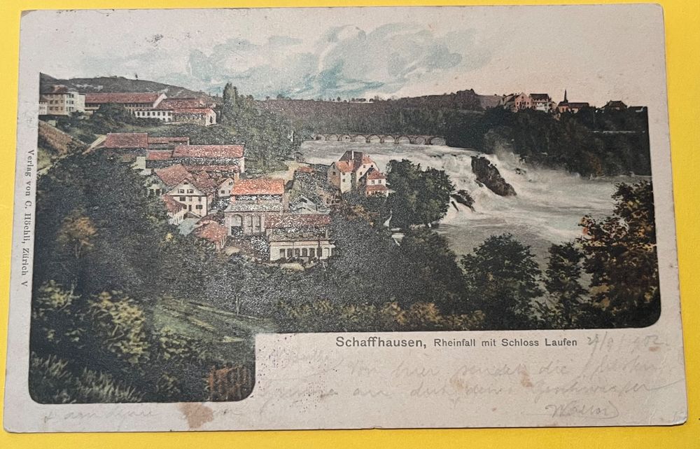 Schaffhausen Rheinfall Schloss Laufen (Gebraucht) in Utzenstorf für CHF ...