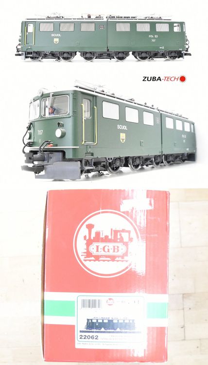 LGB 22062 E-Lok Ge 6/6 Scuol RhB, Spur G Digital mit OVP (Neu (gemäss ...