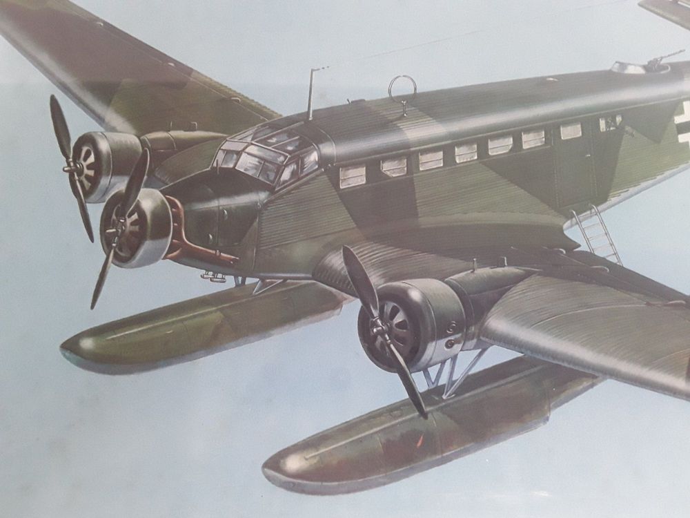 Junkers Ju52 _ 3M(GS-G9) _ Modellflugzeug _ Italeri _ 1:72 (Neu (gemäss Beschreibung)) in ...