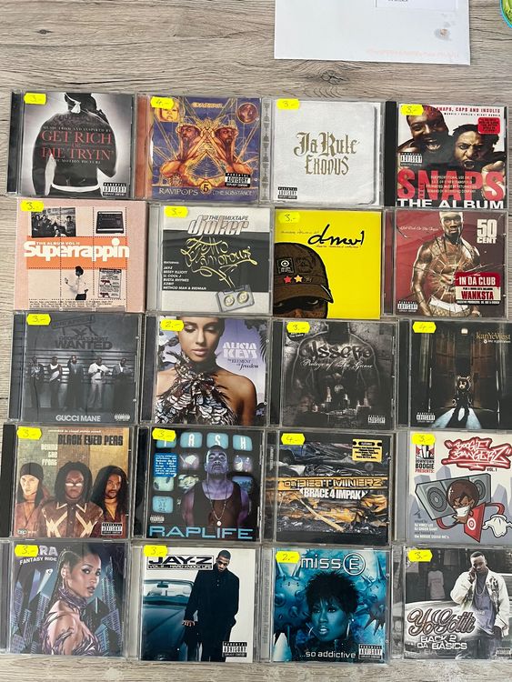 Rap CD‘s 79 Stück (Gebraucht) in Bellach für CHF 80 – mit Lieferung auf ...