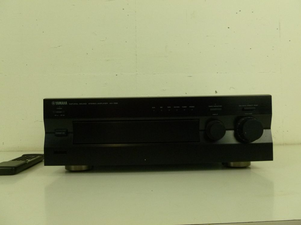 Yamaha AX-396 Stereo Verstärker mit Fernbedienung (Gebraucht) in ...