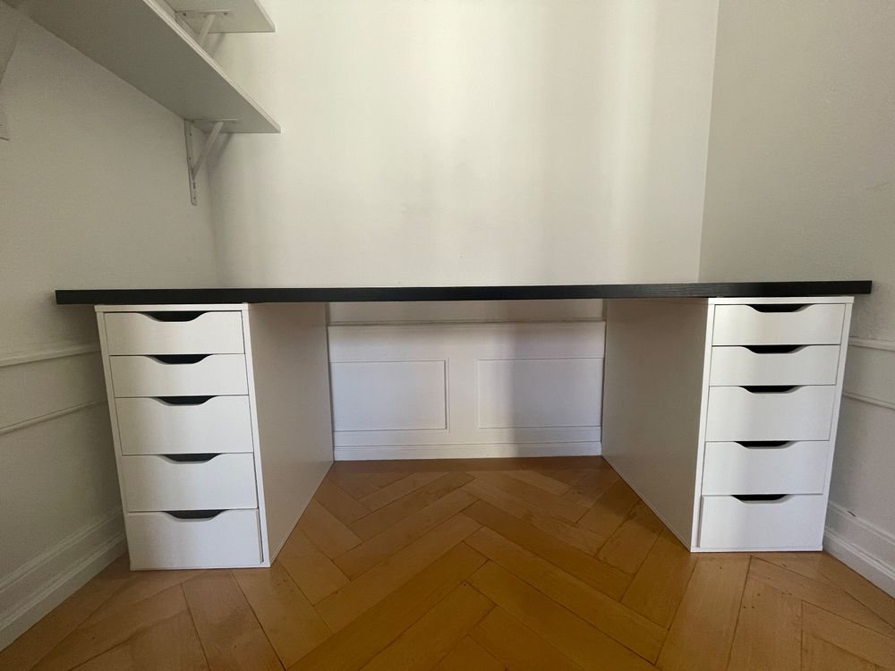 Ikea Pult (2x Alex + 2m Platte) (Gebraucht) in Zürich für CHF 163 – nur ...