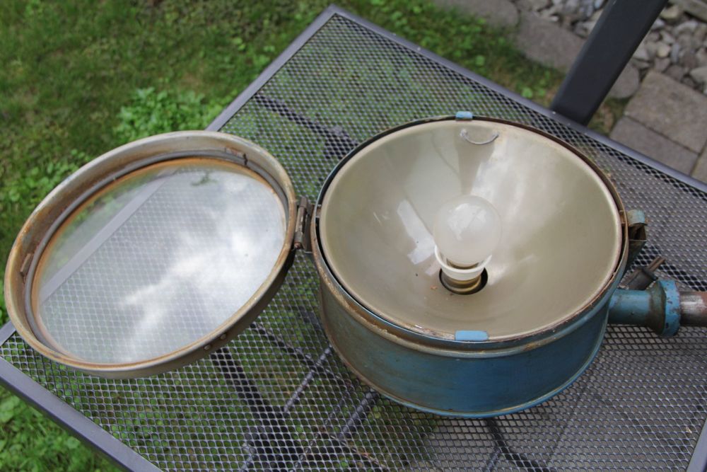 Eisenbahnlampe, Loklaterne, Zuglampe ev. DB (Defekt) in Belp für CHF 1 ...