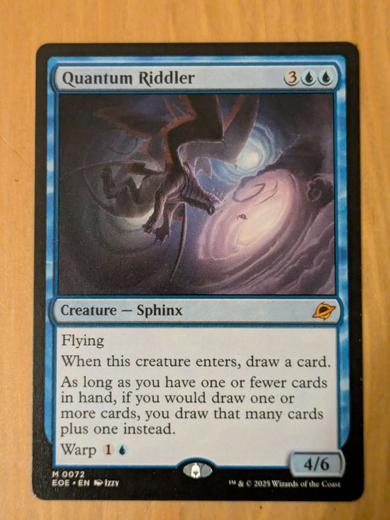 Magic (MTG) - Quantum Riddler (Edge of Eternities) (Gebraucht) in ...