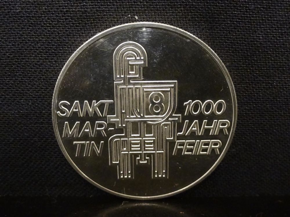 Medaille 1000 JAHRE LAUPERSDORF 1968 SANKT MARTIN SILBER (Gebraucht) in ...