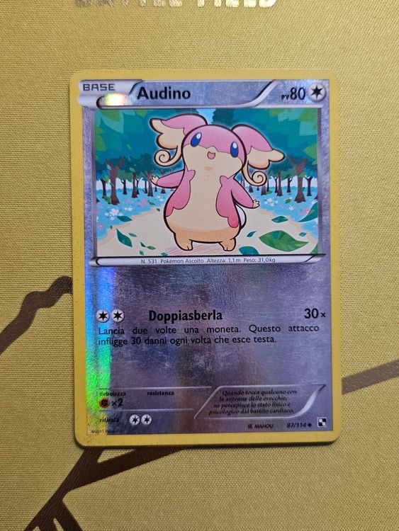 Black and White - Audino (Gebraucht) in Bellinzona für CHF 1 – mit ...