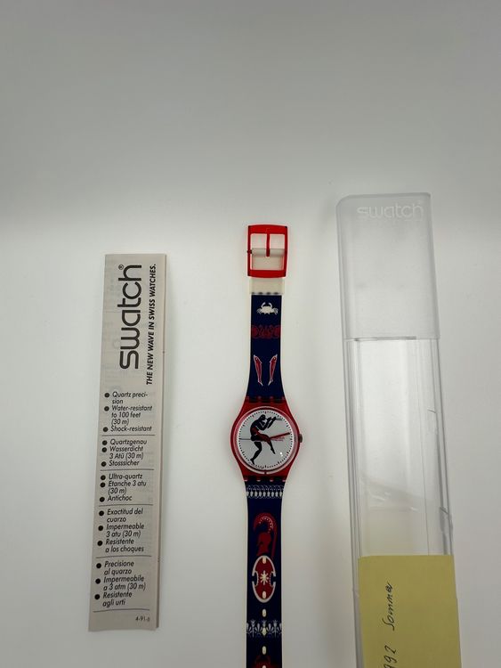 SWATCH GENT TEDOPHORUS 1992 (Neu und originalverpackt) in Bremgarten AG ...