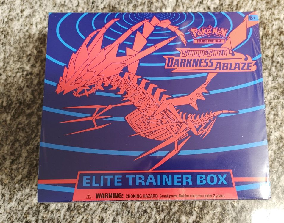 Pokemon - Darkness Ablaze Elite Trainer Box (ETB) SWSH3 EN (Neu und originalverpackt) in ...