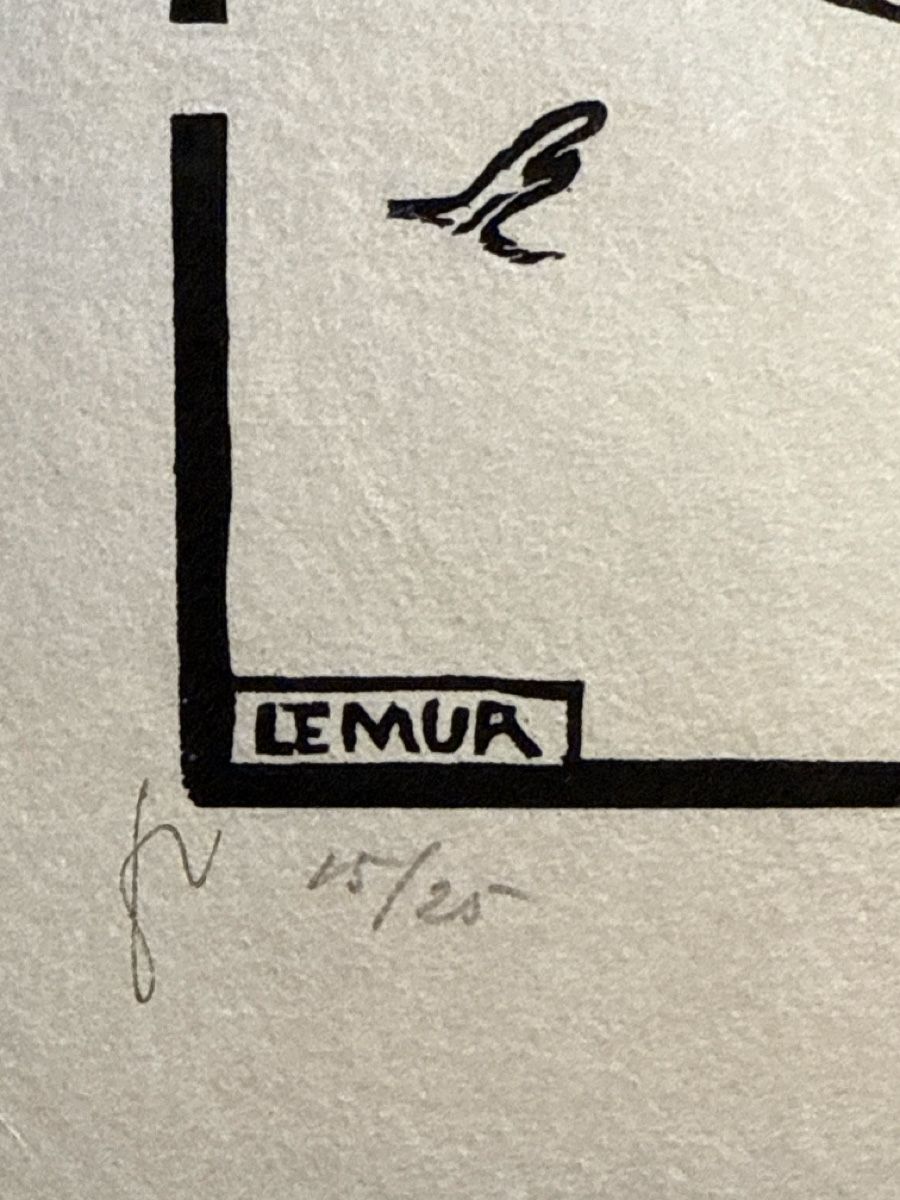 Félix Valloton For Ever 2025 Le mur gravure originale (D'occasion) à ...