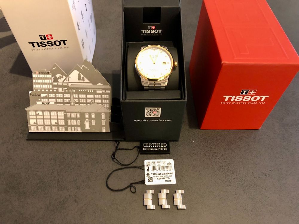Tissot Luxury Automatic COSC Chronometer - Herrenuhr (Neu (gemäss ...