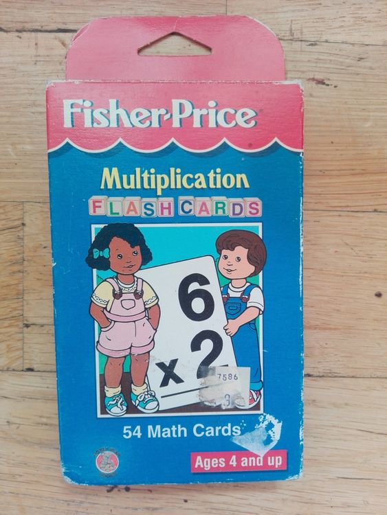 Fisher-Price Multiplication Flashcards (54 Math Cards) (D'occasion) à ...