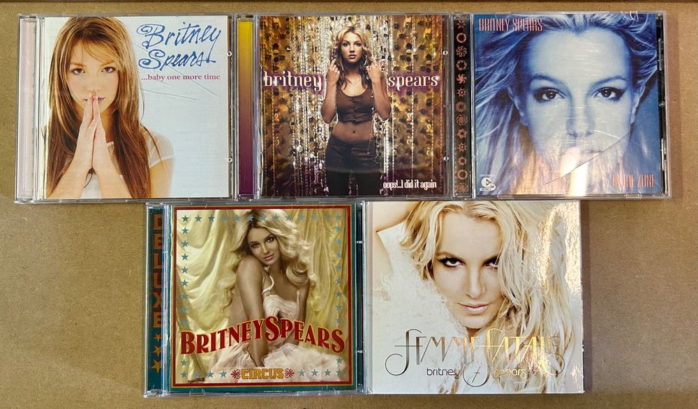 5 x BRITNEY SPEARS CDs 1st Pressings RAR Baby One More Time (Gebraucht) in Basel für CHF 14.9 ...