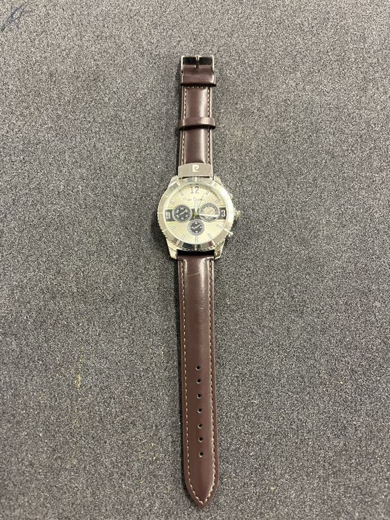 Pierre Cardin Herrenuhr, Chronograph Lederarmband (Neu und originalverpackt) in Altstätten SG ...