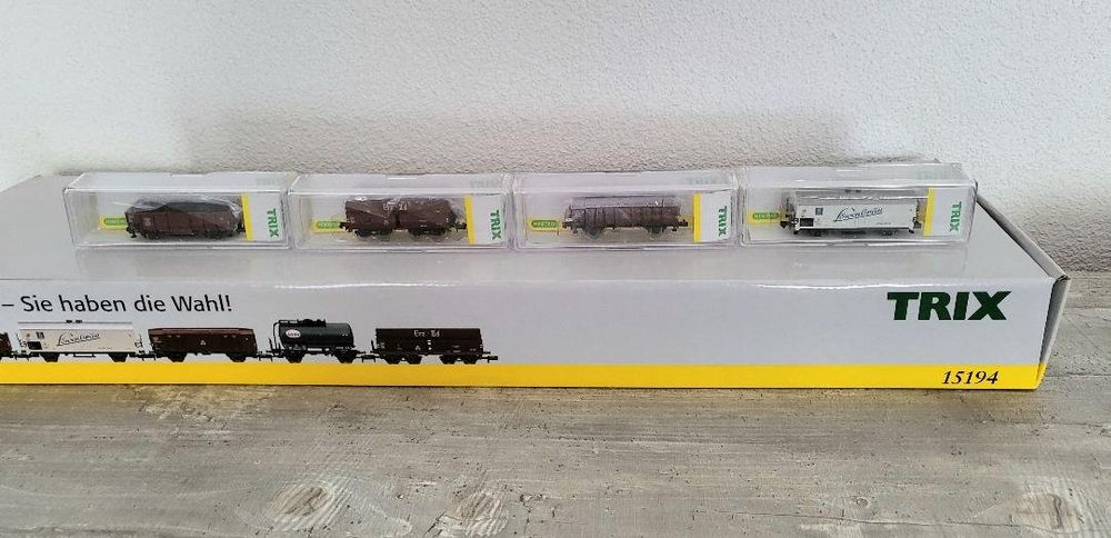 Minitrix Spur N Güterwagen aus Set 15194 , 1 Stück!! neu (Neu und originalverpackt) in Dielsdorf ...