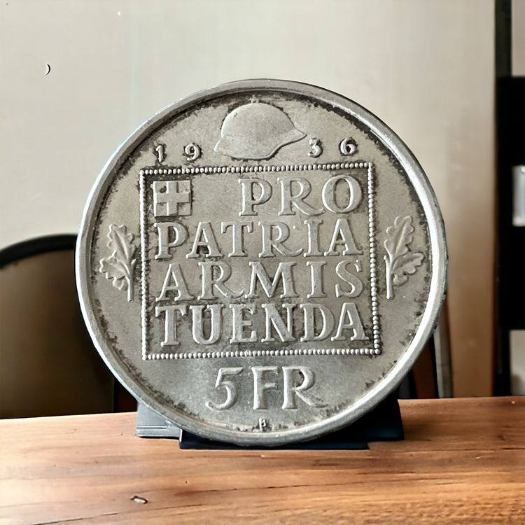 5 Franken Silber Gedenkmünze 1936 (Gebraucht) in Winterthur für CHF 10 – mit Lieferung auf ...