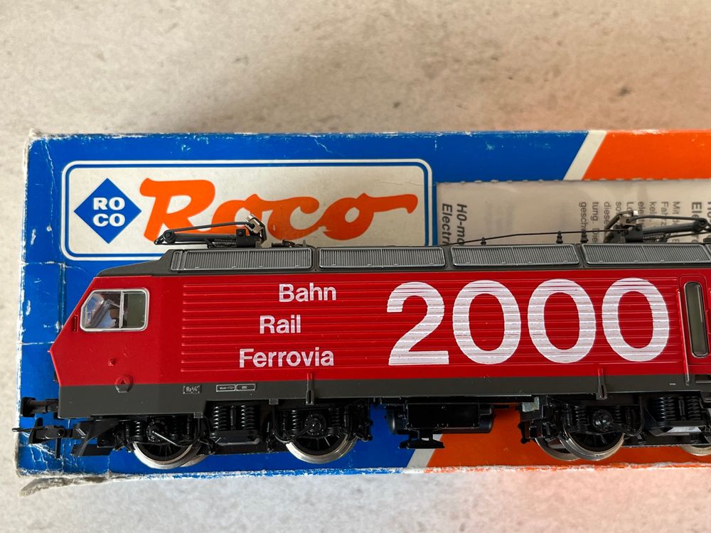 Roco H0 Lok SBB Re 4/4 IV "Bahn 2000" Gleichstrom OVP 43512 | Kaufen auf Ricardo
