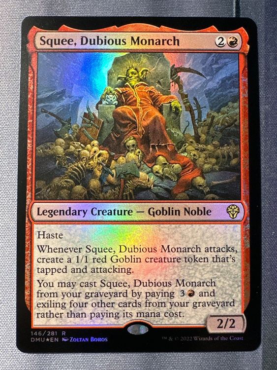 Squee, Dubious Monarch FOIL Dominaria Boosterfrisch (Neu (gemäss ...