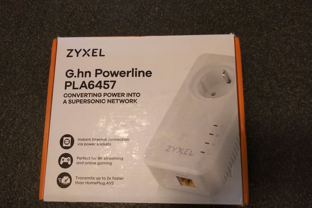 ZYXEL G.hn PLA6457 2400 Mbps Powerline (Neu (gemäss Beschreibung)) in ...
