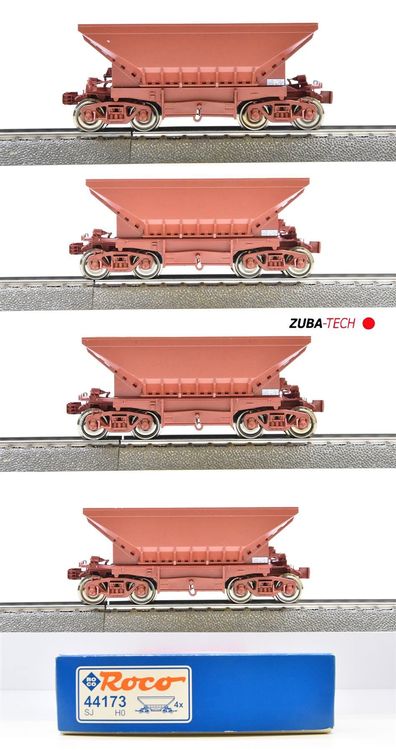 Roco 44173 Erzwagen-Set 4tlg. SJ H0 GS | Kaufen auf Ricardo