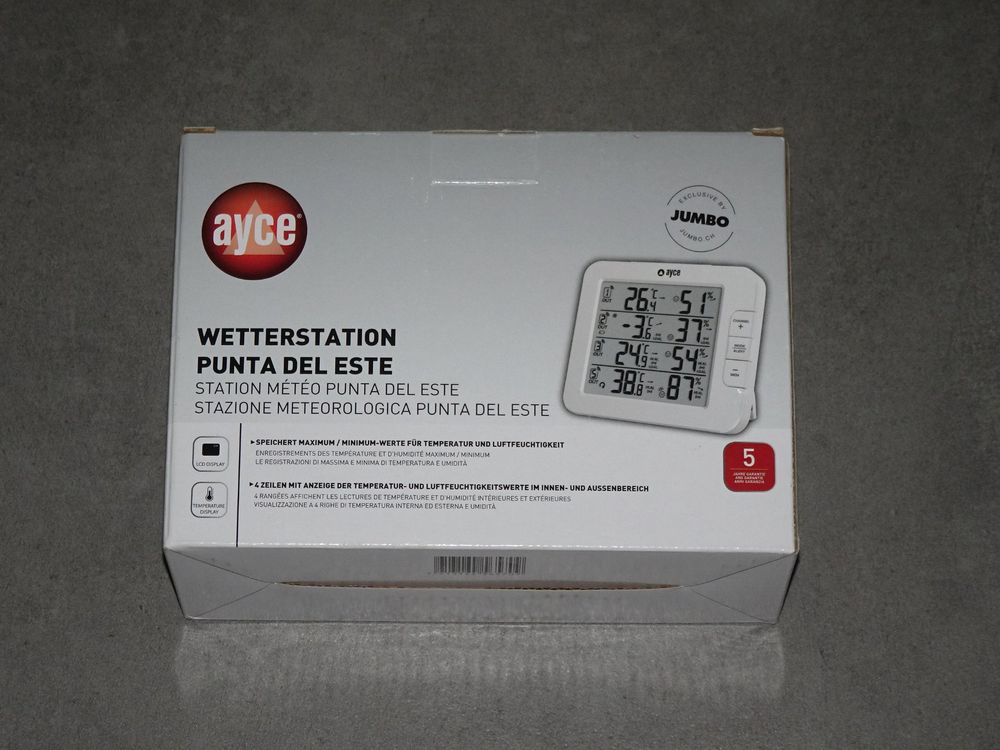 Ayce Wetterstation Punta del Este Neu / OVP (Neu und originalverpackt ...