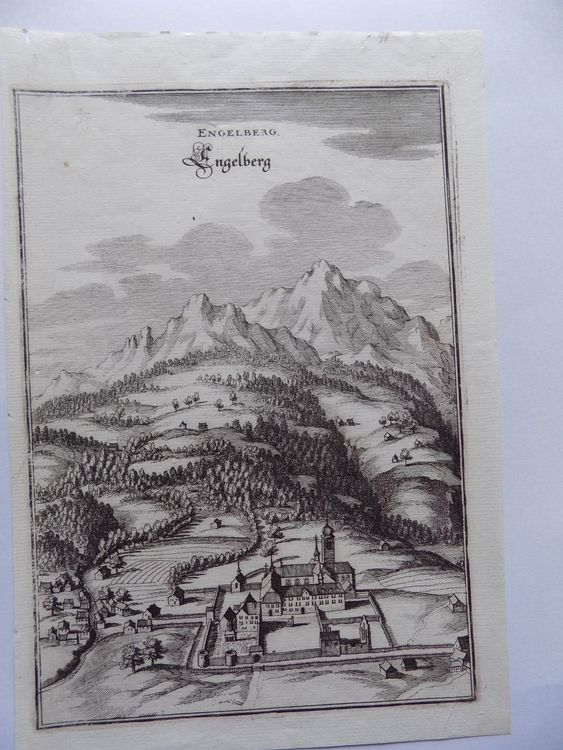 Engelberg Merian Kupferstich | Kaufen auf Ricardo