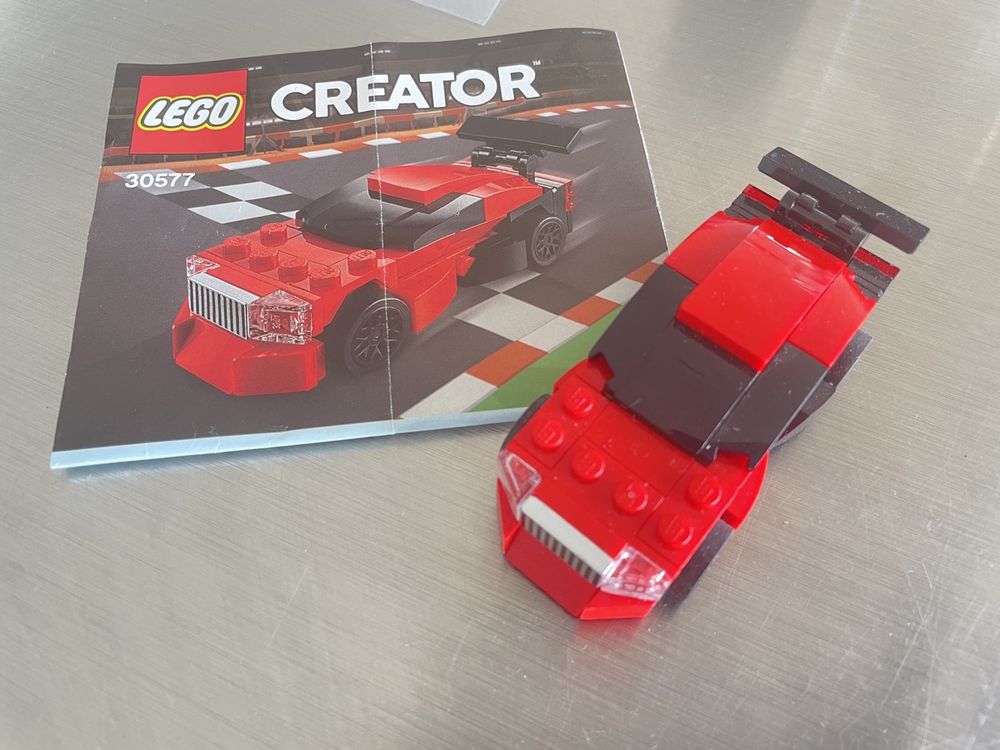 Lego Creator Sports Car 30577 Red Black (Gebraucht) in für CHF 1 – mit ...