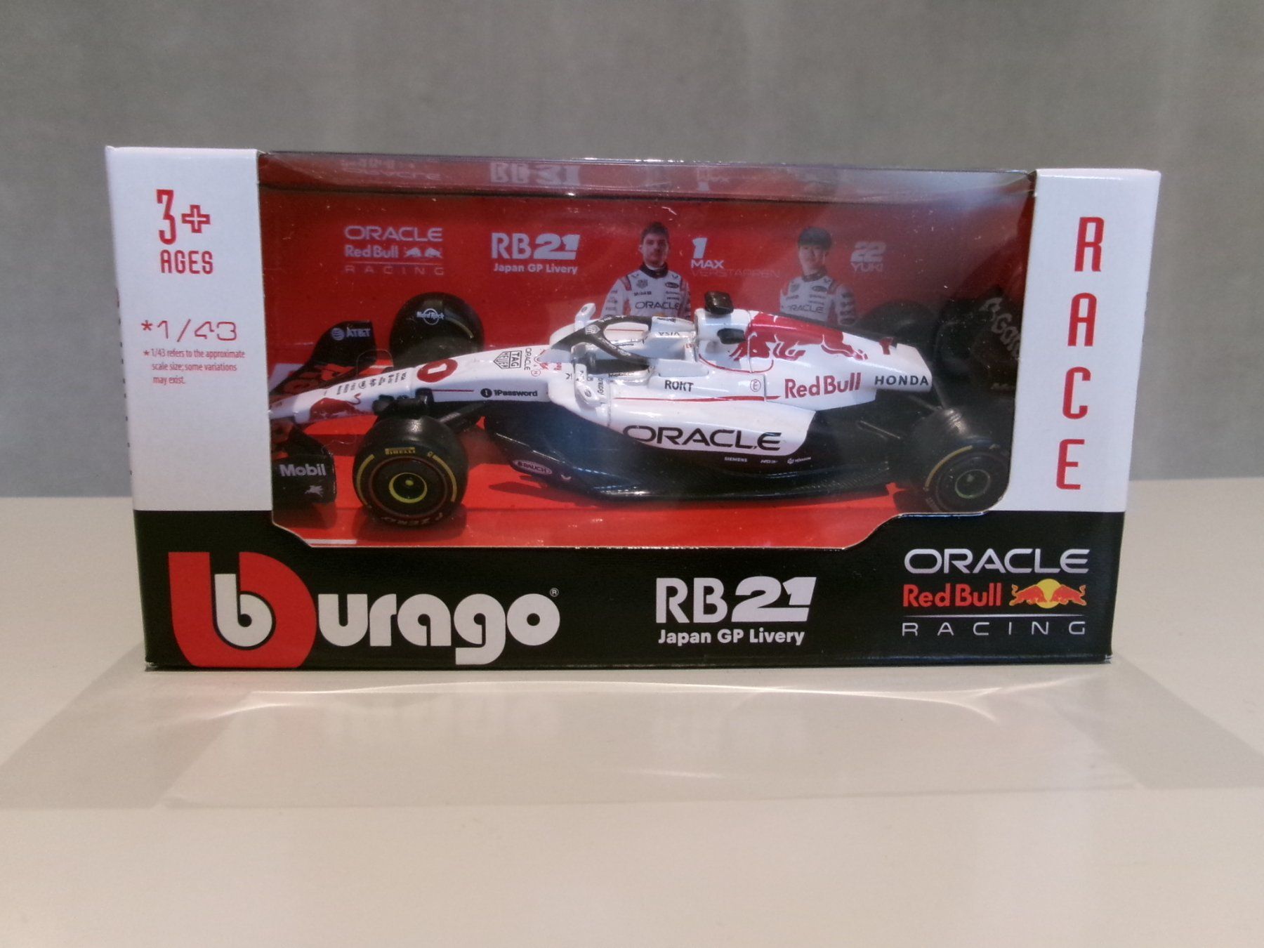 1:43 / Red Bull / RB21 / Max Verstappen / 2025 / Formel 1 (Neu und ...