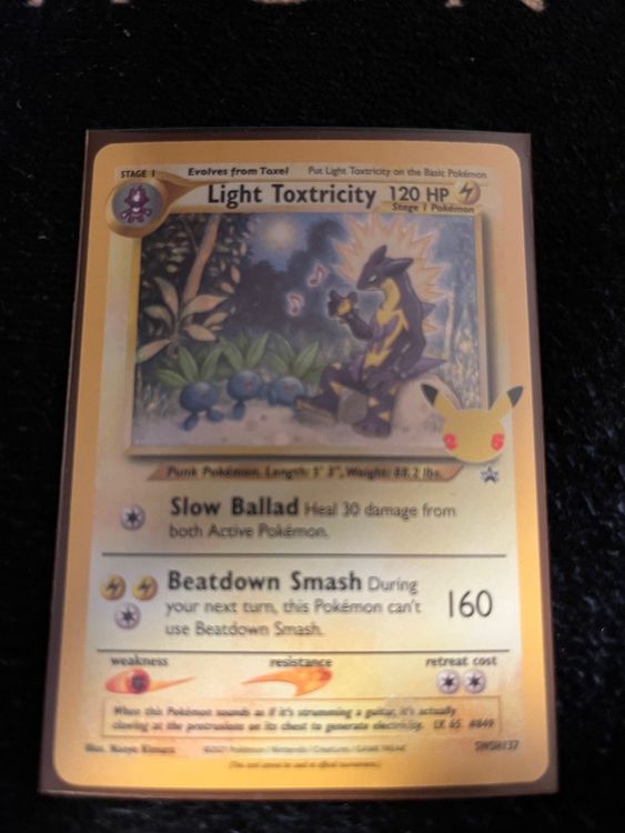 Pokémon Celebrations Light Toxtricity (Gebraucht) in Rheineck für CHF 8 ...