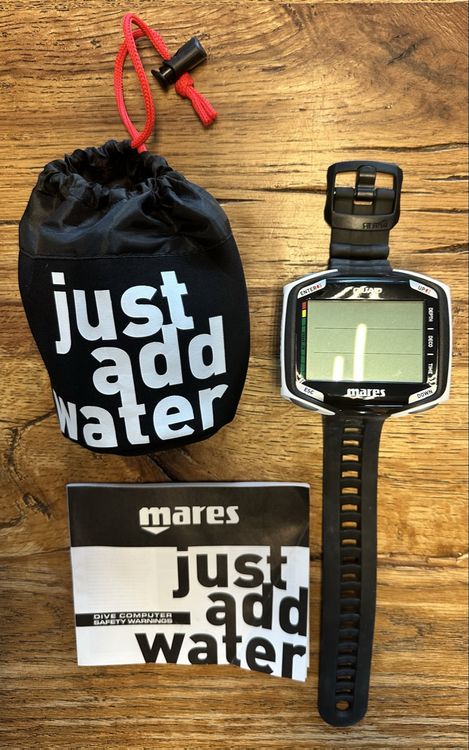 Mares Quad Tauchcomputer sehr grosses Display, weiss (Neu (gemäss ...