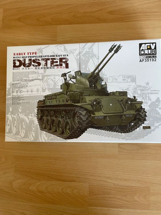 Maquette char M42A1 DUSTER AFV Club 1/35 Neuf (Neuf avec emballage d ...
