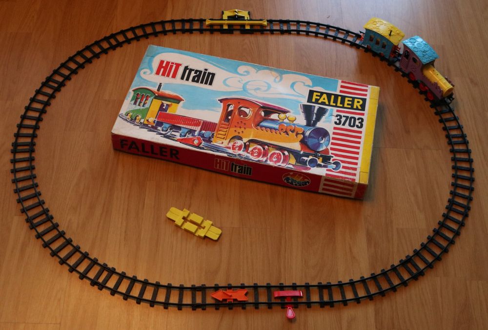 Vintage Spielzeug Eisenbahn 70erJahre Faller Hit Train 3703 (Gebraucht ...
