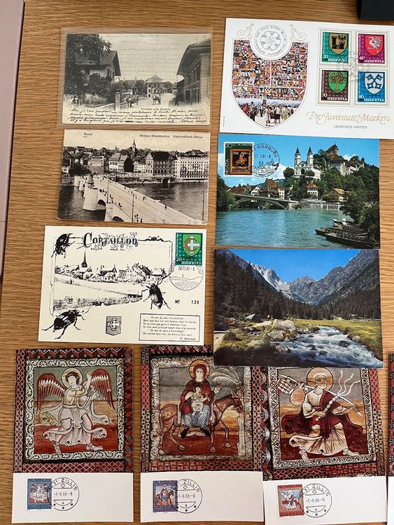 50 Ansichtskarten/Postkarten und Maximumkarten Schweiz | Kaufen auf Ricardo