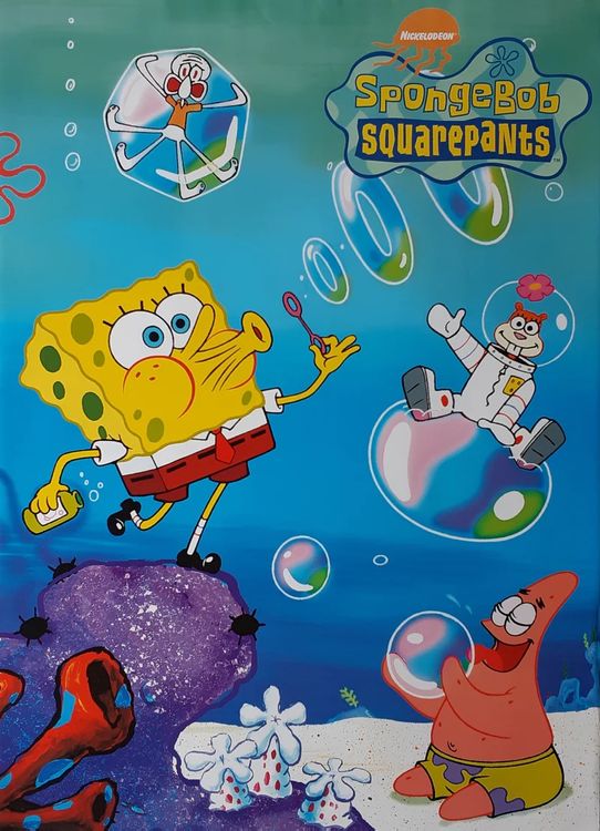 Poster Spongebob Bubbles | Kaufen auf Ricardo