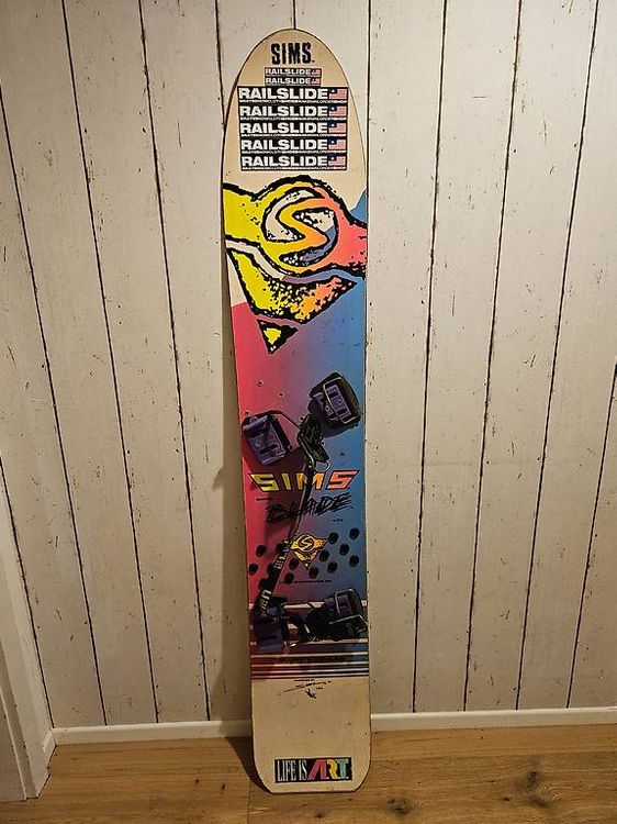 Vintage Snowboard Sims (Gebraucht) in Ossingen für CHF 156 – mit ...