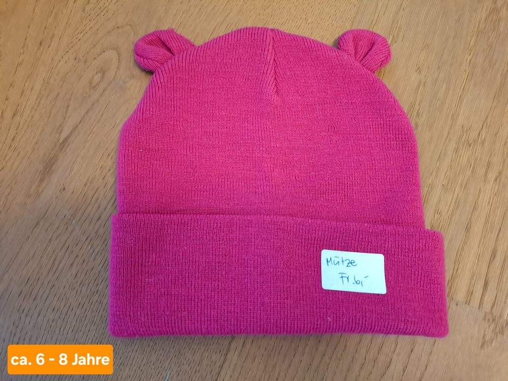 Strickmütze / Mütze mit Ohren ca. 6 - 8 Jahre von H&M (Gebraucht) in ...