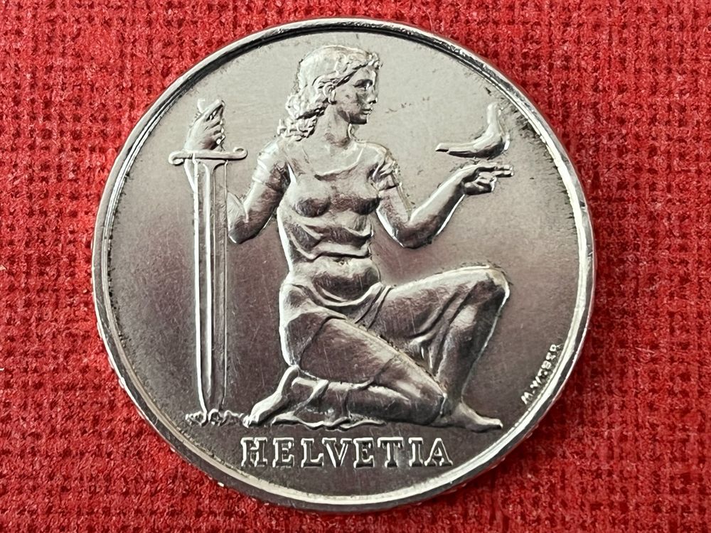 5 Franken Gedenkmünze 1936 Silber Wehranleihe TOP (Gebraucht) in Ormalingen für CHF 18.95 – mit ...