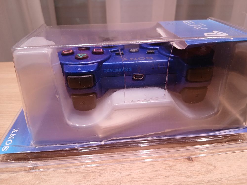 Neuer PS3 DualShock 3 Controller – Metallic Blue – Originalv (Neu und ...