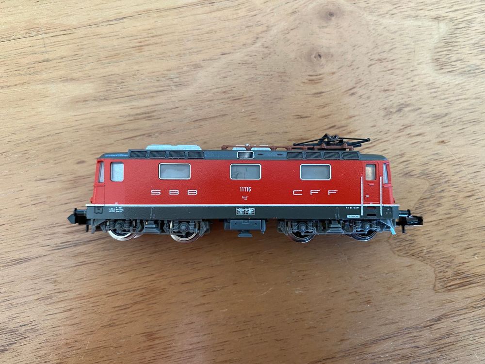 Spur N - Minitrix - SBB Re 4/4 II 420 (Nr. 11116) | Kaufen auf Ricardo