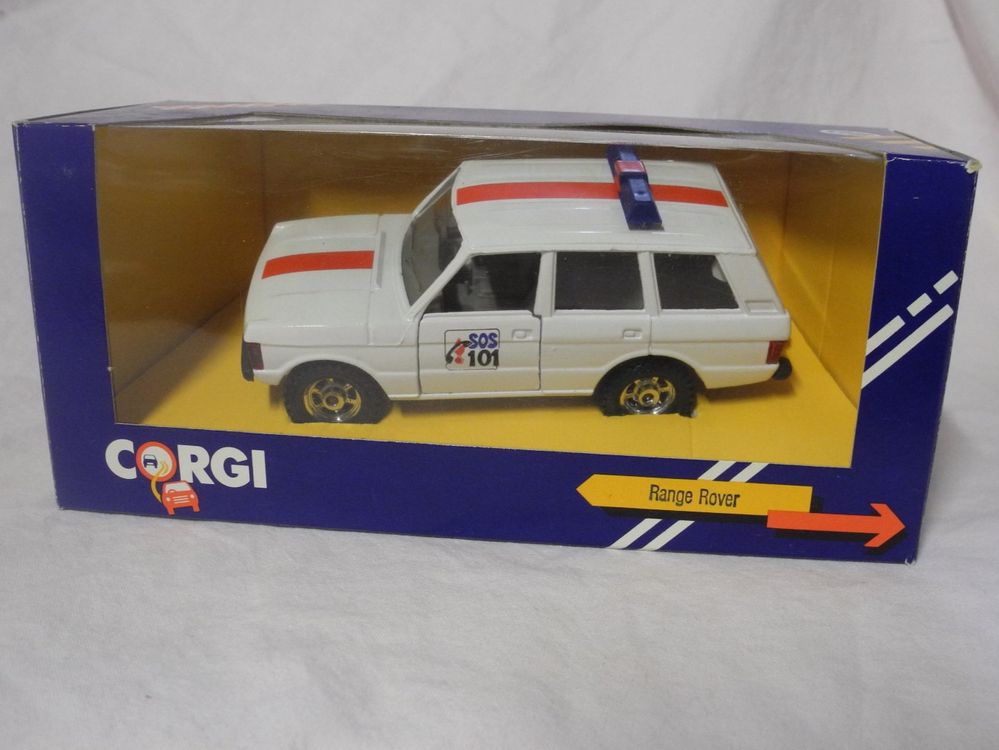 CORGI TOYS C 597/6 RANGE ROVER SOS 101 MIB (Neu und originalverpackt ...