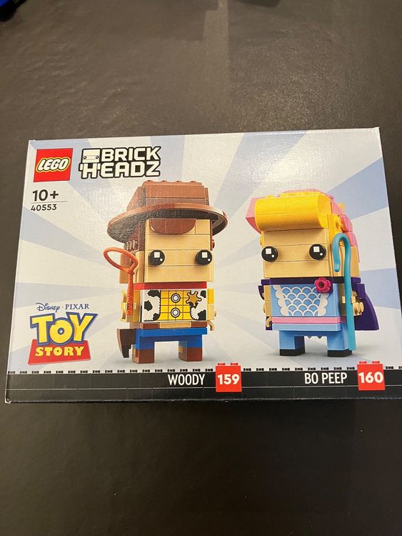 Lego 40553 Brick Headz Woody und Bo Peep (Neu und originalverpackt) in ...