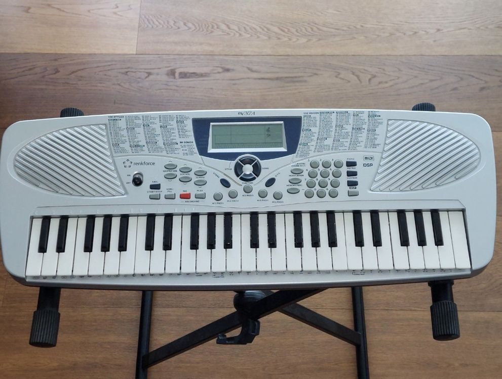 Keyboard Renkforce MC37A inkl Ständer | Kaufen auf Ricardo