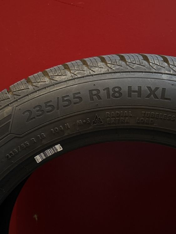 Winterreifen 235/55 R18 HXL, Barum (Gebraucht) in Jonschwil für CHF 125 – nur Abholung auf ...