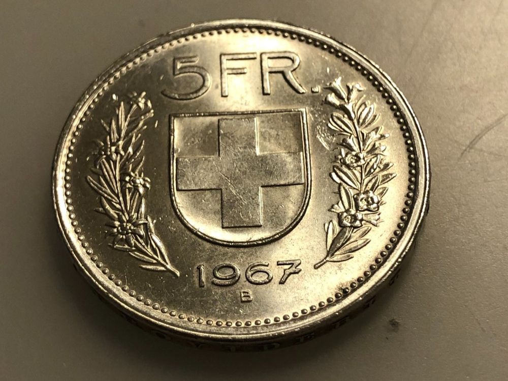 5 Franken 1967 | Kaufen auf Ricardo