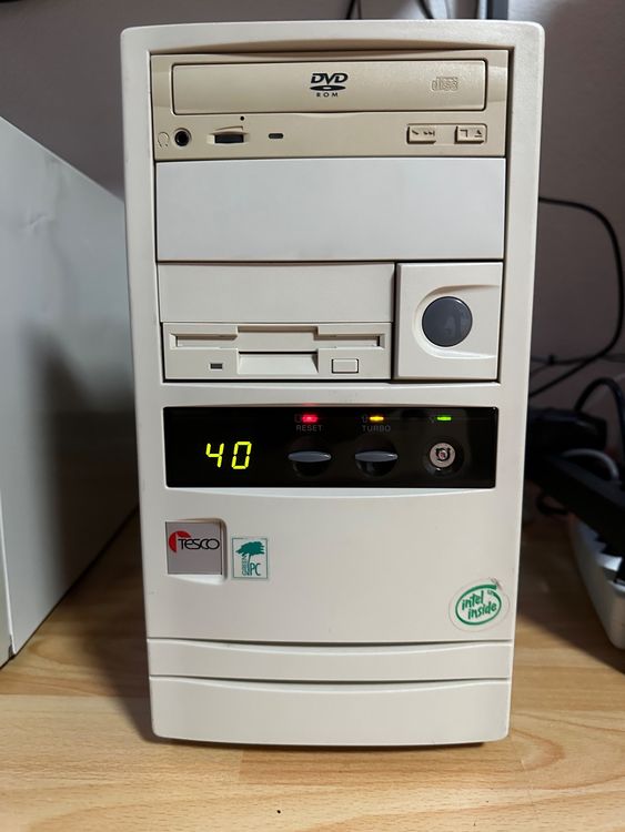 Retro Computer AMD 386DX-40, 8MB RAM, 500MB HDD, SOUND CARD (Gebraucht ...