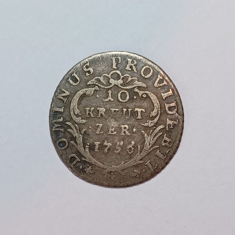10 Kreuzer 1756 Bern (Gebraucht) in Pfäffikon ZH für CHF 30 – mit Lieferung auf Ricardo kaufen